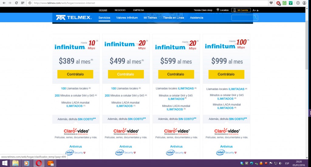 LAS VELOCIDADES INALCANZABLES DE TELMEX – EFHC.MX
